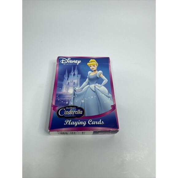 Disney | Games | Disney Princess Cinderella Playing Cards Bicycle Brand ...